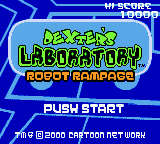 Dexter's Laboratory - Robot Rampage – Play Game Boy Color Online