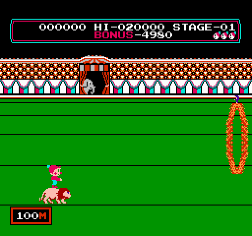 Circus Charlie Spel - Speel gratis NES-spel (Nintendo) online Circus Charlie Spel - Speel gratis NES-spel (Nintendo) online